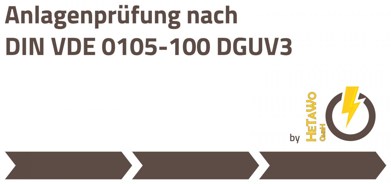 Anlagenprüfung nach DIN VDE 0105-100 DGUV3 | HeTaWo GmbH